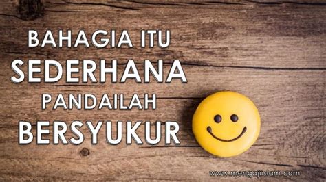 Ternyata Bahagia Itu Sederhana
