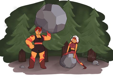 A Big Buff Cheeto Puff And A Not So Buff Cheeto Puff For U Personmchuman R Stevenuniverse