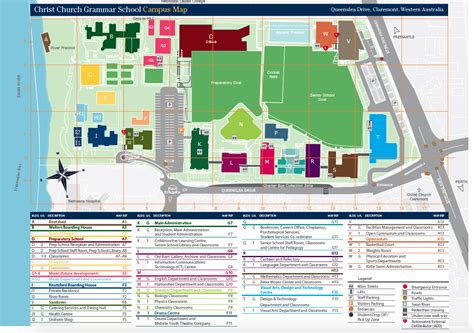 Contacts And Venues Ccgs Christ Church Grammar School