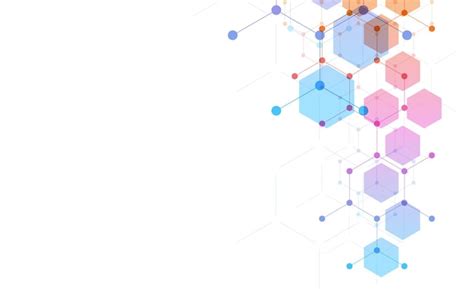 Premium Vector Hexagons Pattern Background Genetic Research