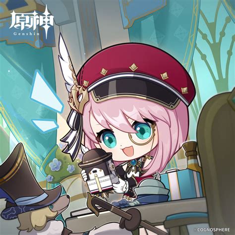 【原神】シャルロットの公式イラスト 原神攻略まとめ│9 Gld