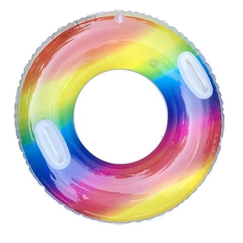 Bouée Piscine arc en ciel Enfants et adultes Cdiscount Jeux Jouets