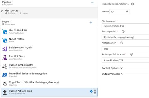 Azure Devops Vsts Custom Build On Powershell And Upload To Artifact