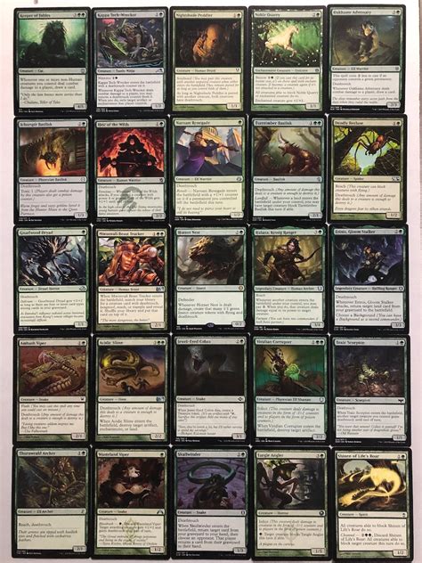 Edh Deathtouch Deck Commander Mtg Magic The Gathering Etsy