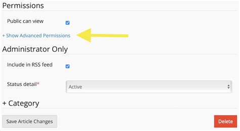 Take Full Control Using Content Specific Permission Settings Help Files