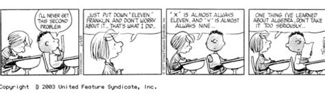 Algebraic Equations Comic