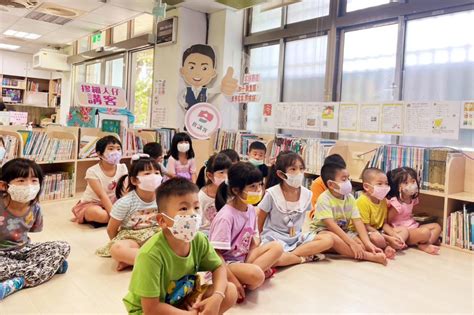 皮皮獅與芎林幼童有約 竹縣「廉潔品德」廉政說故事前進校園散播廉潔種子