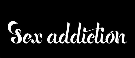 Lettering Sex Addiction On Behance