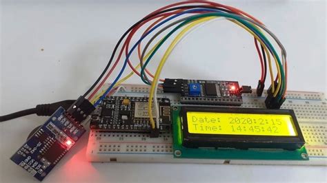 esp8266 and ds3231 based real time clock rtc real time clock real