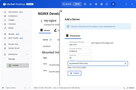 Streamline Nginx Configuration With Docker Desktop Extension Docker