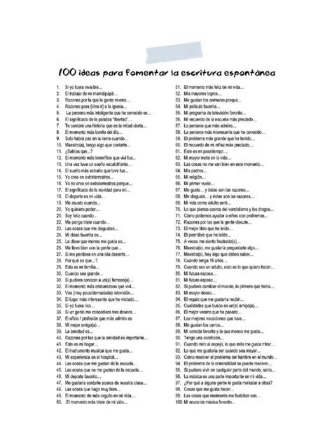 Test Para Evaluar La Escritura Pdf