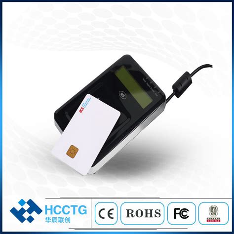 Buy Wholesale China Iso Felica Usb Smart Card Nfc Reader With Lcd Display Acr L Nfc