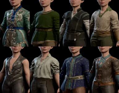 Standalone Flat Vanilla Camp Clothing For Tmts At Baldurs Gate 3 Nexus
