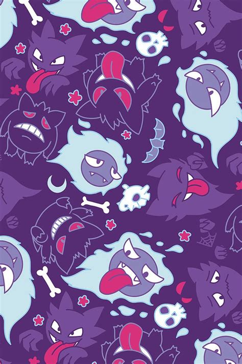 Gengar Haunter Gastly Poster Perfect For A T Present Holiday