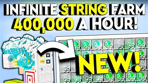 1.21! BEST INFINITE STRING EMERALD FARM Minecraft Tutorial! - YouTube