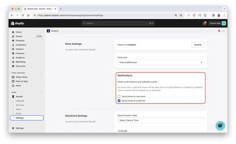 Email Confirmations And Calendar Events Sesami