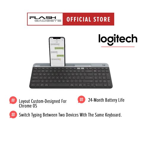 Logitech K580 Slim Multi Device Wireless Keyboard For Chrome OS 1