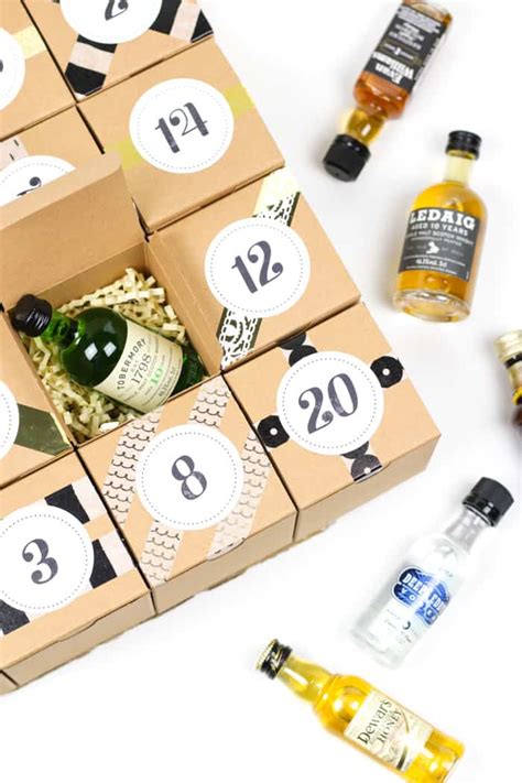 Diy Booze Advent Calendar Feast West