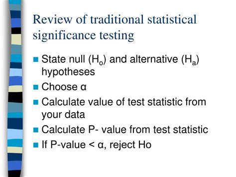 Ppt Understanding P Values And Confidence Intervals Powerpoint Presentation Id 397553