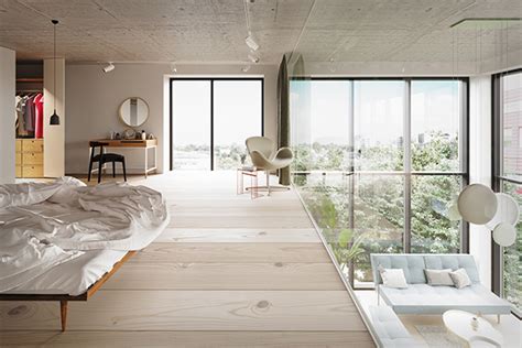 Loft 3d Visualisation Behance
