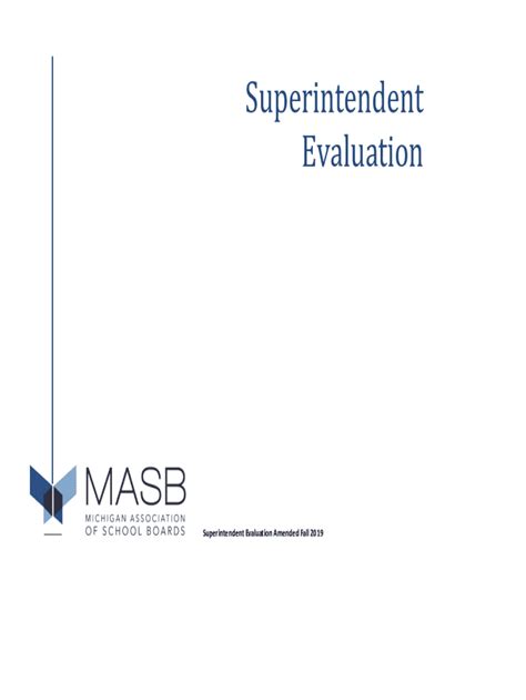 Fillable Online Superintendent Evaluation Resources Fax Email Print Pdffiller