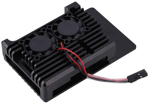 Алюмінієва система охолодження для Raspberry Pi 4 купити в Києві та Україні