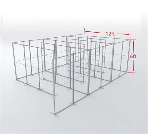 Seg Portable S Shape Queuing Panel