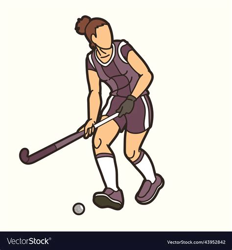 Field Hockey Clipart