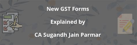 New GST Return Under GST All About New GST Return Form