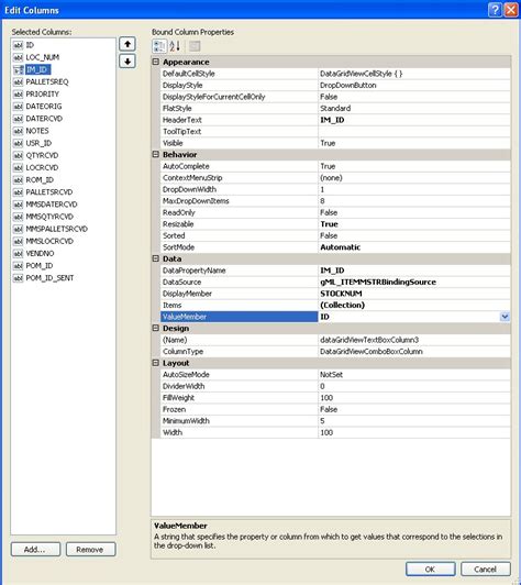 Solved C DataGridView AutoCompleteMode PROPERTY Experts Exchange