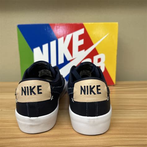 Size 12 Nike Blazer Gt Sb Low Midnight Navy Denim For Sale Online Ebay