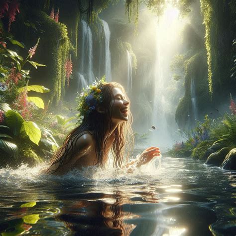 Happy Waternymph By Frejaiii On Deviantart