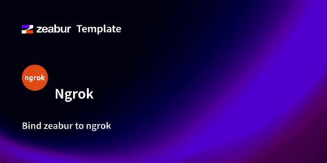 Ngrok Deploy Guide