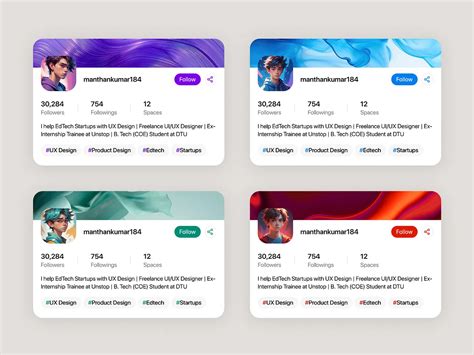 Profile Section Designs Themes Templates And Downloadable Graphic Elements On Dribbble