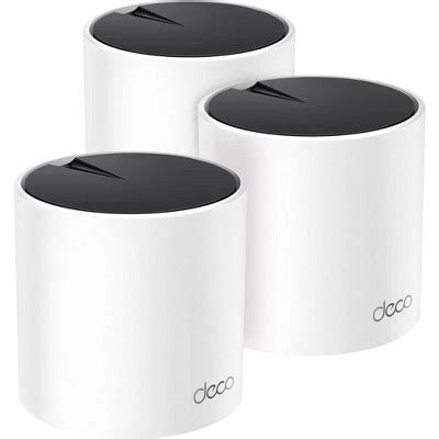 Refurbished Tp Link Deco X Ax Dual Band Whole Home Mesh Wi Fi System Pack White