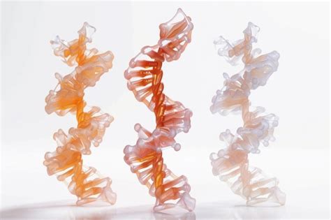 Premium Photo Dna Helix Isolated Molecule Biology