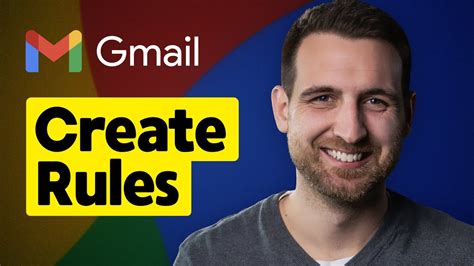 how to create rules in gmail youtube