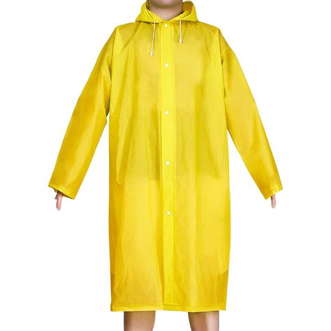 A0132 Security Guard Reusable Unisex Rain Coat Jacket 2x Security Concepts Consulting