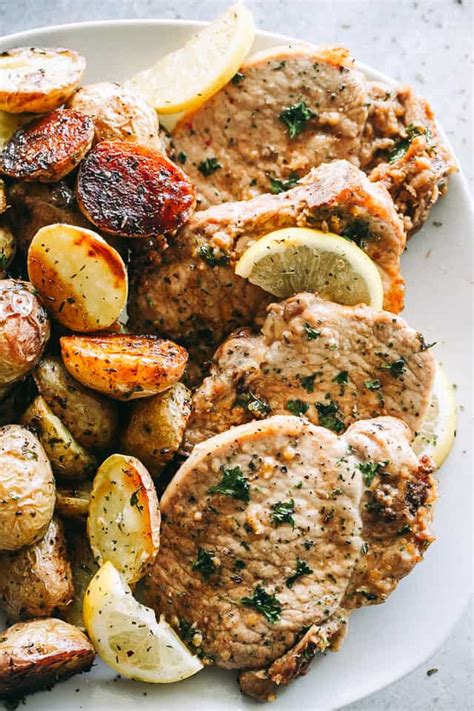 Baked Pork Chops And Potatoes
