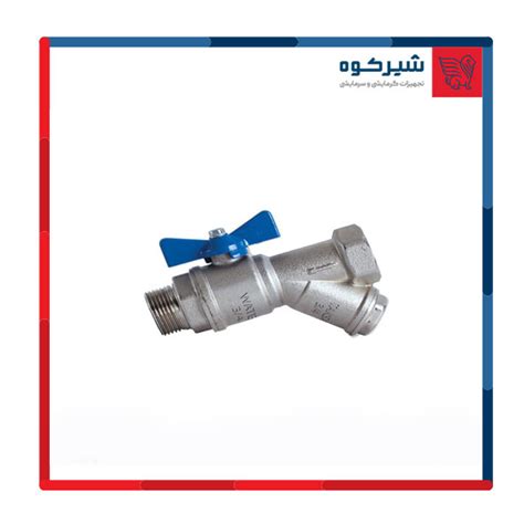 شیر پروانه ای صافی دار 34 تکسا تاسیسات شیرکوه