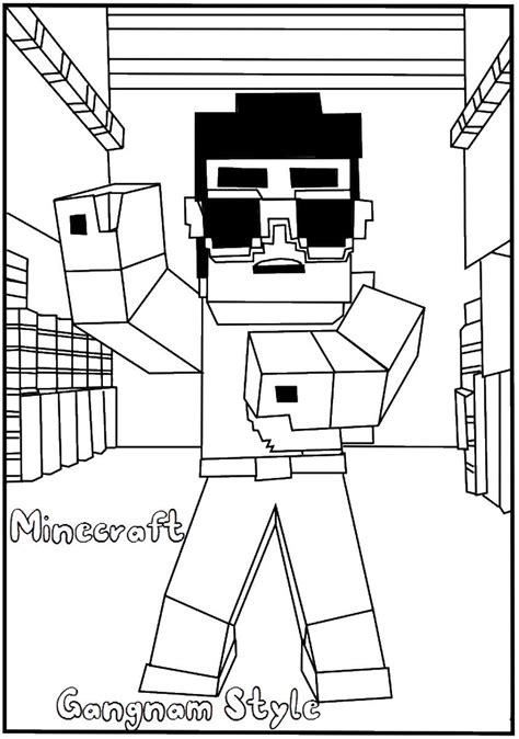 Coloring Pages Minecraft Cat Tripafethna