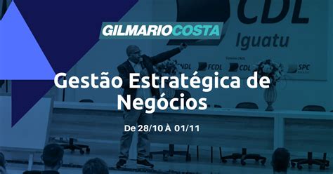 Curso Gestão Estratégica De Negócios Turma 1 Sympla