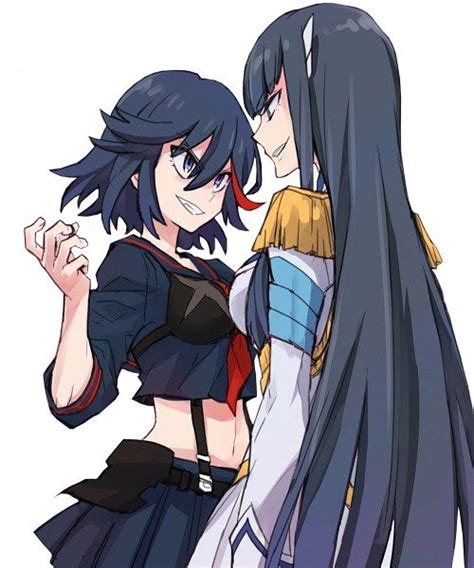 Ryuko Matoi And Satsuki Kiryūin Anime Amino