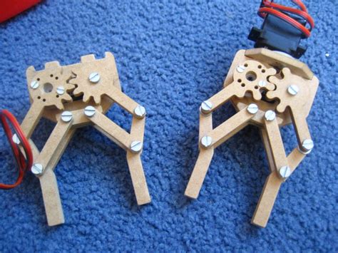 Mini Servo Grippers And Robotic Arm Using Arduino