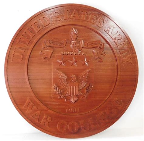 3d Painted Wood Bronze Brass Silver Army Plaques Carved Wood