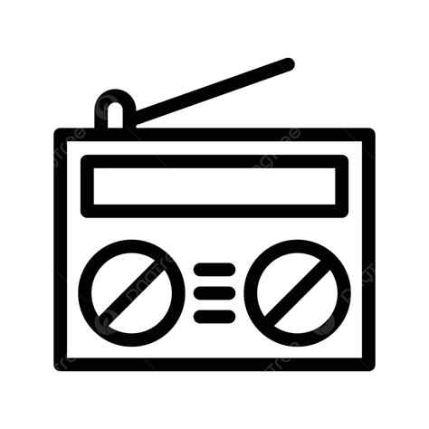 Antenna Station Sign Speaker Vector Station Sign Speaker Png And