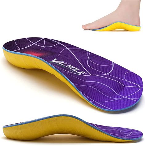 Valsole 34 Extra High Arch Support Insoles For Womenandmen