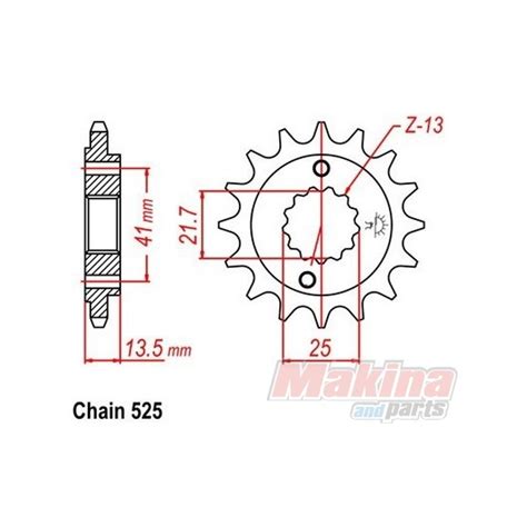 Chiaravalli Front Sprocket Honda XL V Transalp