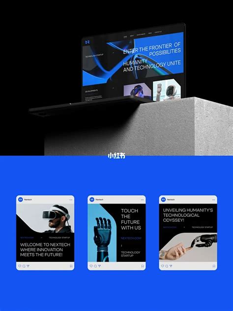 风格｜智能交互科技公司品牌设计 花瓣网