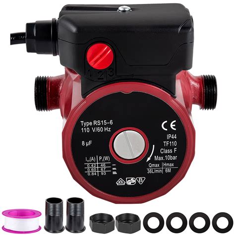Kffkff Rs15 6 Hot Recirculation Pump Water Recirculating Pump 110v 95